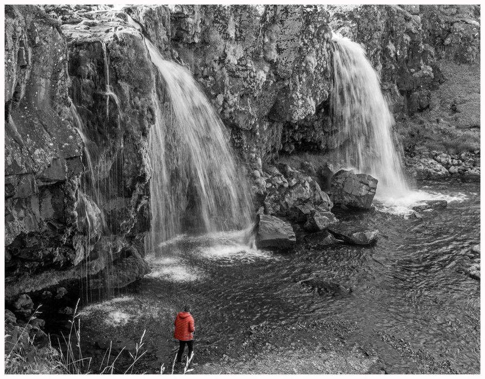 Robert Sochor AT THE WATERFALL 20250127 HM | Livingston Camera Club